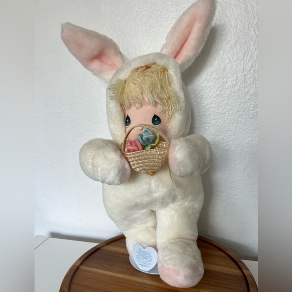 Precious Moments | Accents | 985 Precious Moments Doll Bunny Snowflake ...